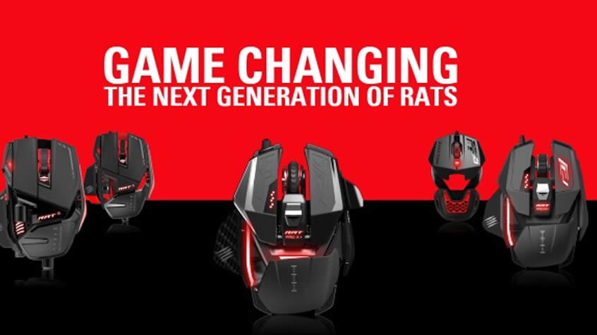 Mad Catz Ships New Range of RAT Gaming Mice - Gaming Instincts - Next ...
