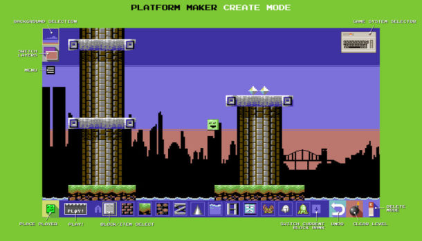 Create Your Own Platformer Levels in Platform Maker Game
