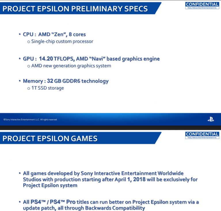 PlayStation 5 Spec Updated and Project Epsilon Leak | Gaming Instincts