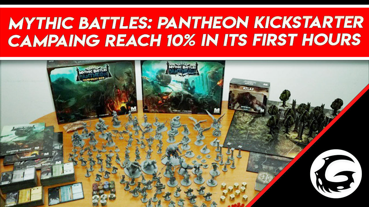 Mythic Battles: Pantheon Kickstarter Campaing Reach 10% In its First ...