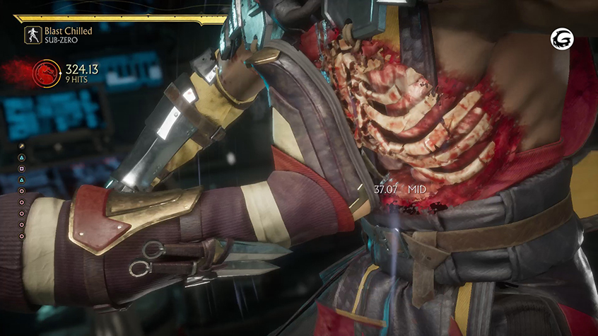 sub zero mk11 combos