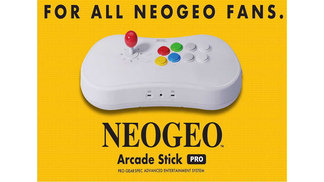 SNK Reveals More Details on NeoGeo Arcade Stick Pro | Gaming Instincts