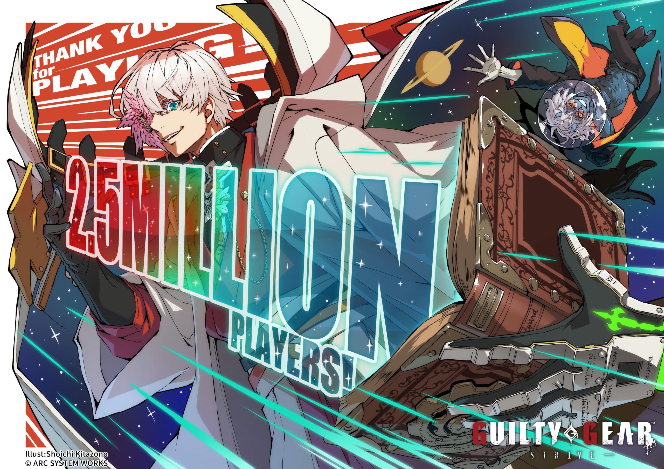 Guilty Gear: Strive Has Surpassed 2.5 Million Players Worldwide