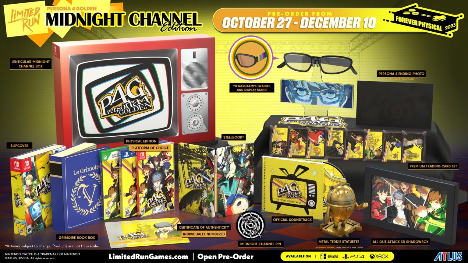 Persona 4 Golden Physical Edition Pre-orders Announced