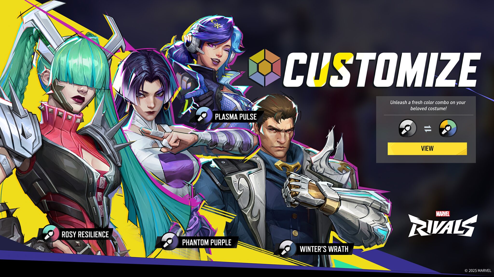 Marvel Rivals Locks Custom Colours Behind Paywall